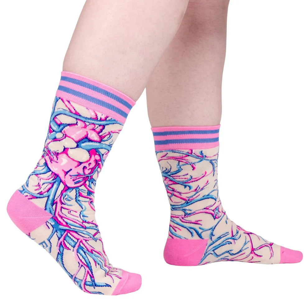 Aortic Entanglement Crew Socks – The Life of the Party