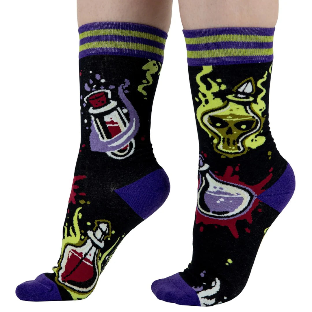 Vile Vials Crew Socks – The Life of the Party