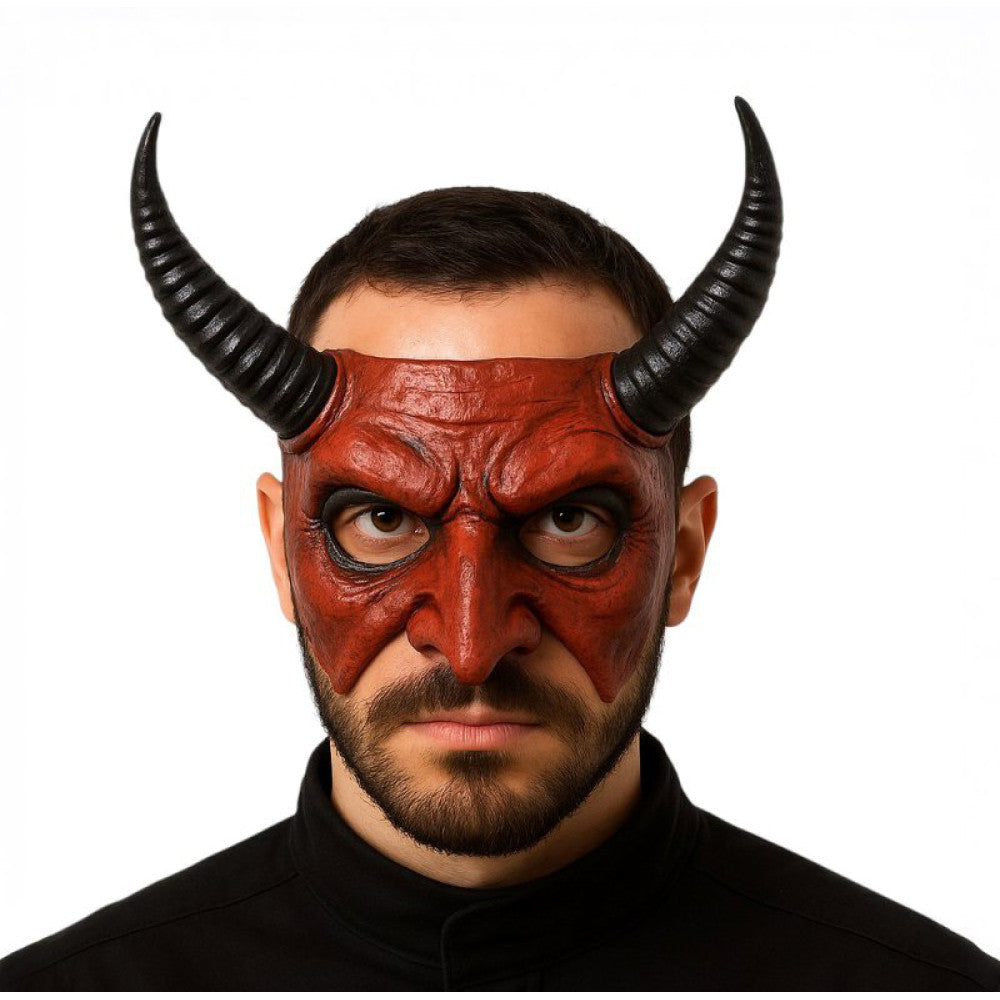 Red Horned Devil Mask – The Life of the Party