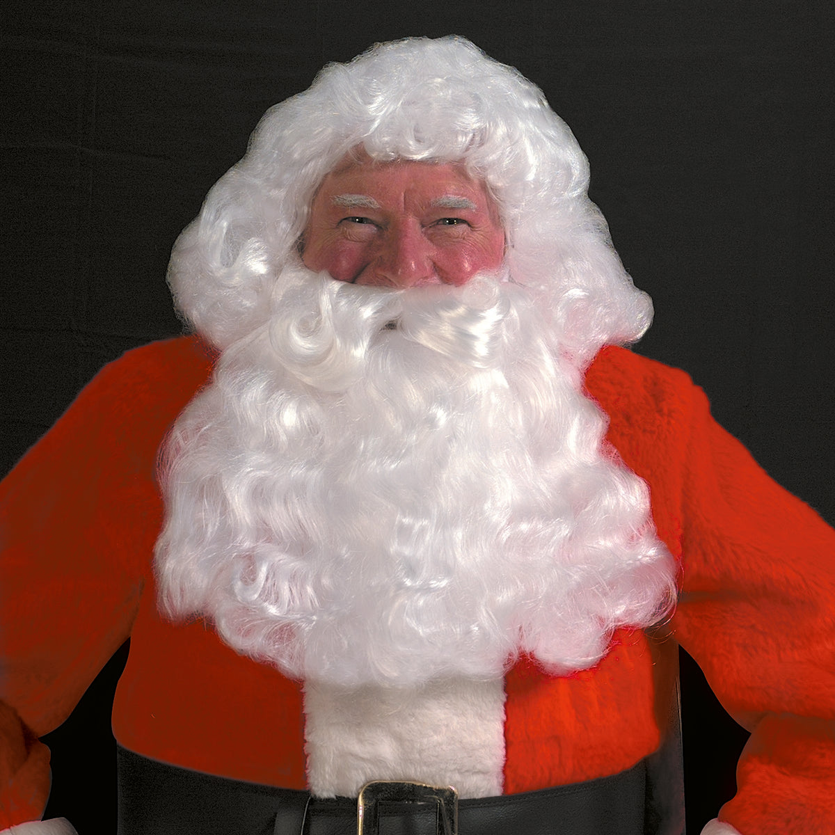 Deluxe Santa White Wig & Beard Set – The Life of the Party