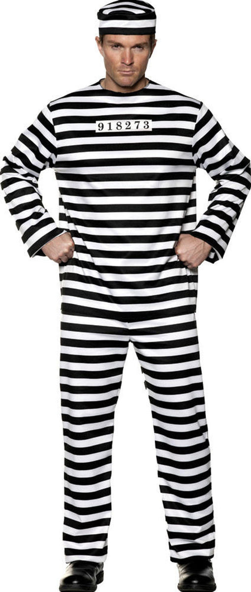 Men's Convict Costume – The Life of the Party