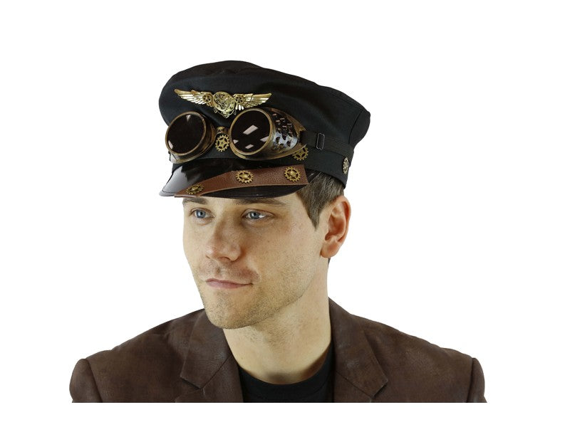 Steampunk Aviator Cap – The Life of the Party