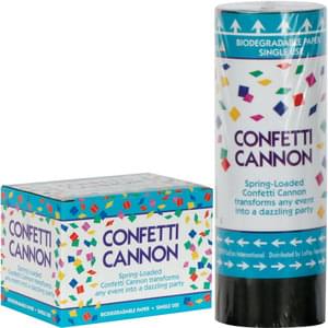 4" Spring Loaded Biodegradable Confetti Cannon – The Life of the Party