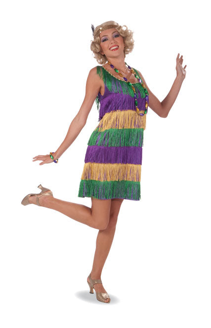 Mardi Gras Frisky Flapper Dress – The Life of the Party