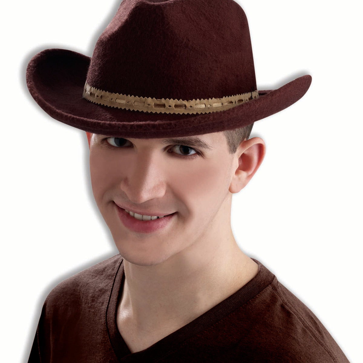 Deluxe Brown Cowboy Hat – The Life of the Party