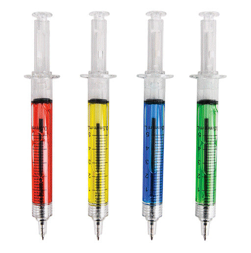 5" Syringe Pen - Assorted Colors – The Life of the Party