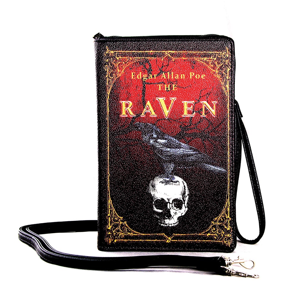 The Raven Book Clutch Bag In Vinyl – The Life of the Party